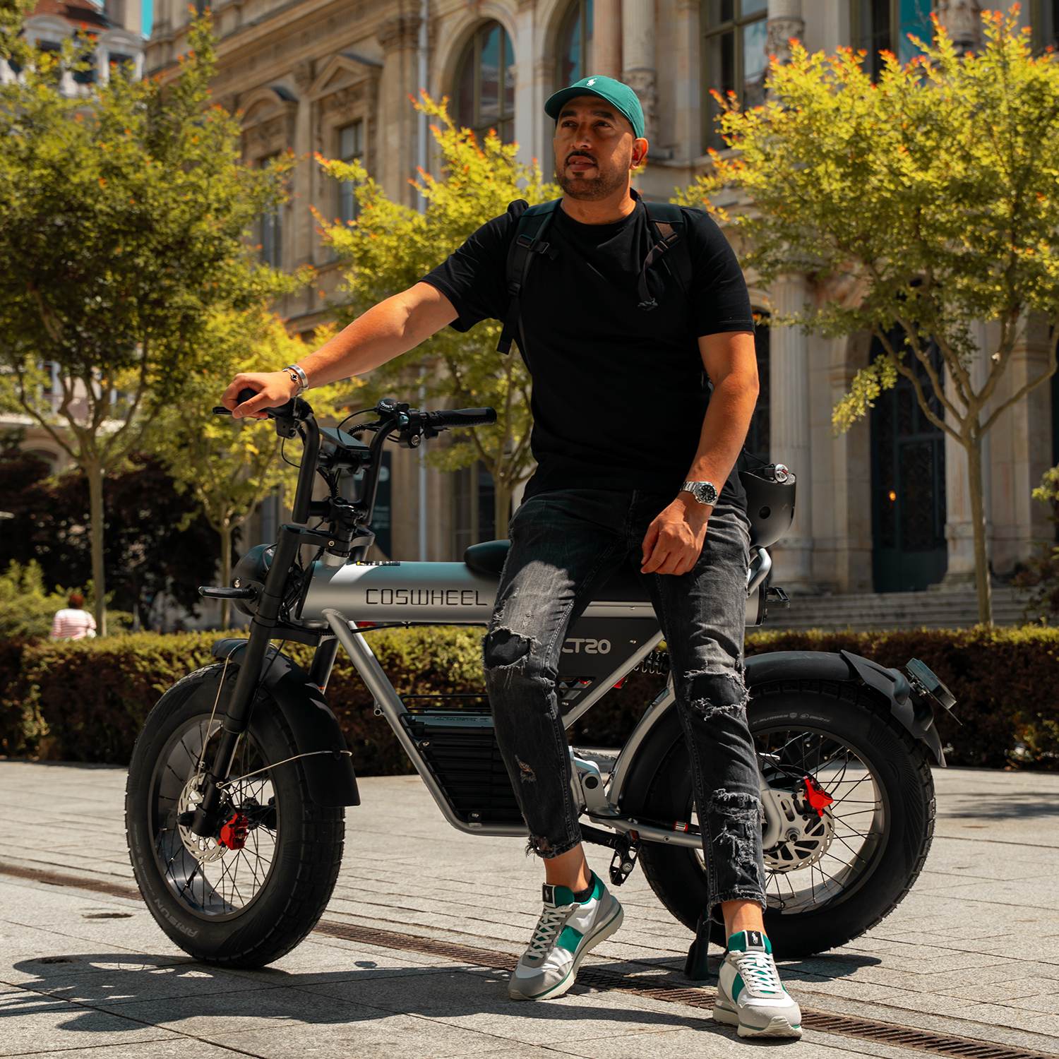 COSWHEEL CT20 | Best Electric Bike for Commuting & Long Rides Fat Tire ...