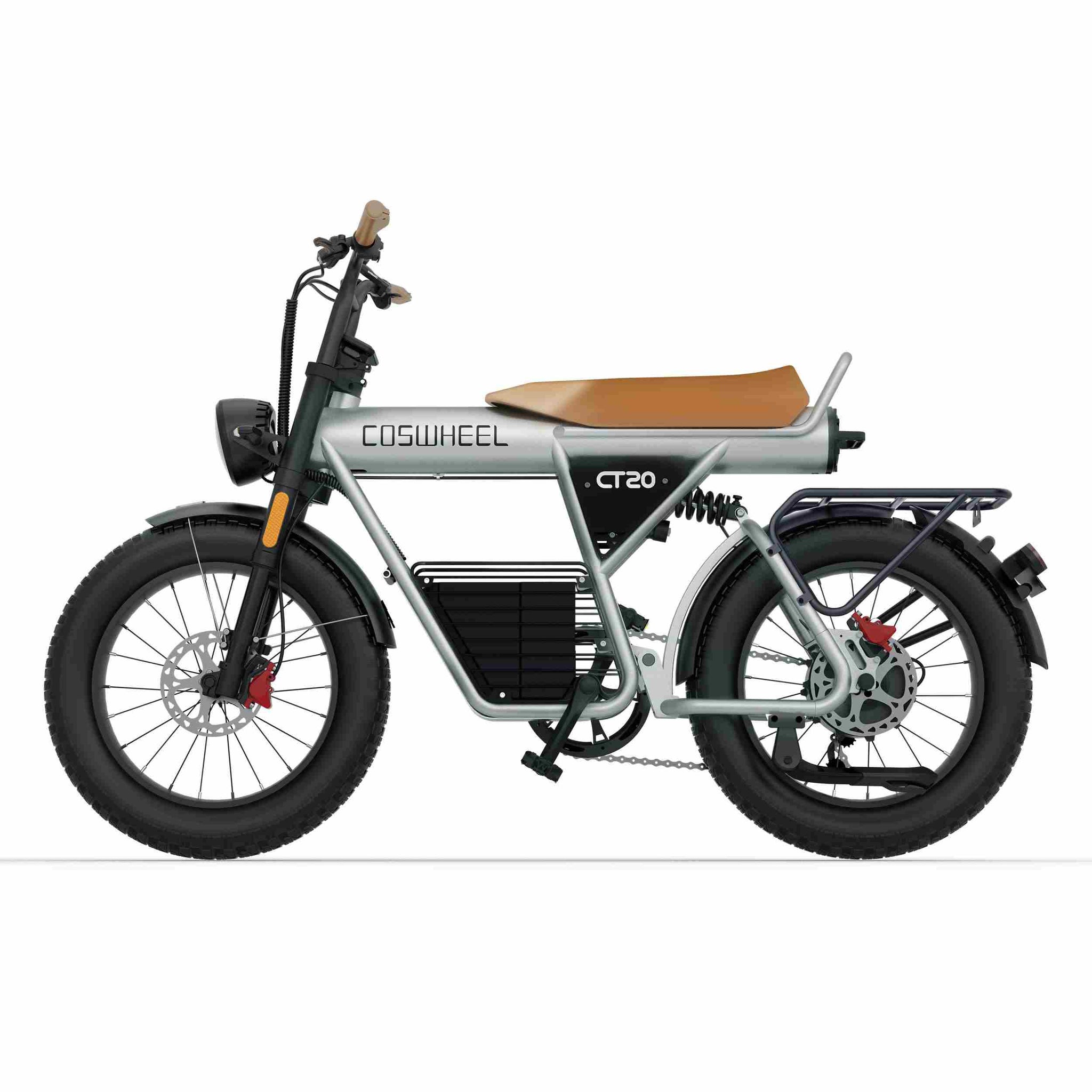 COSWHEEL CT20 | Bestes E-Bike für Pendler und lange Touren (Fatbike)